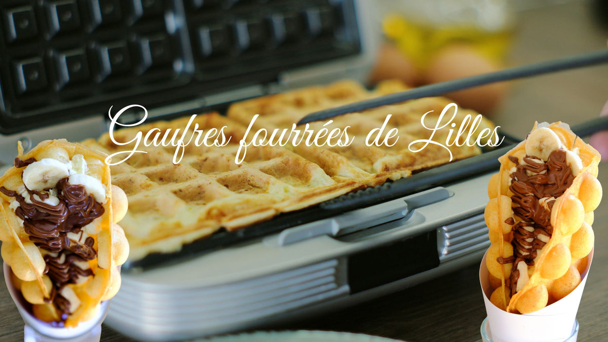 Gaufres fourrées de Lille | ecoledepatisserie-boutique®