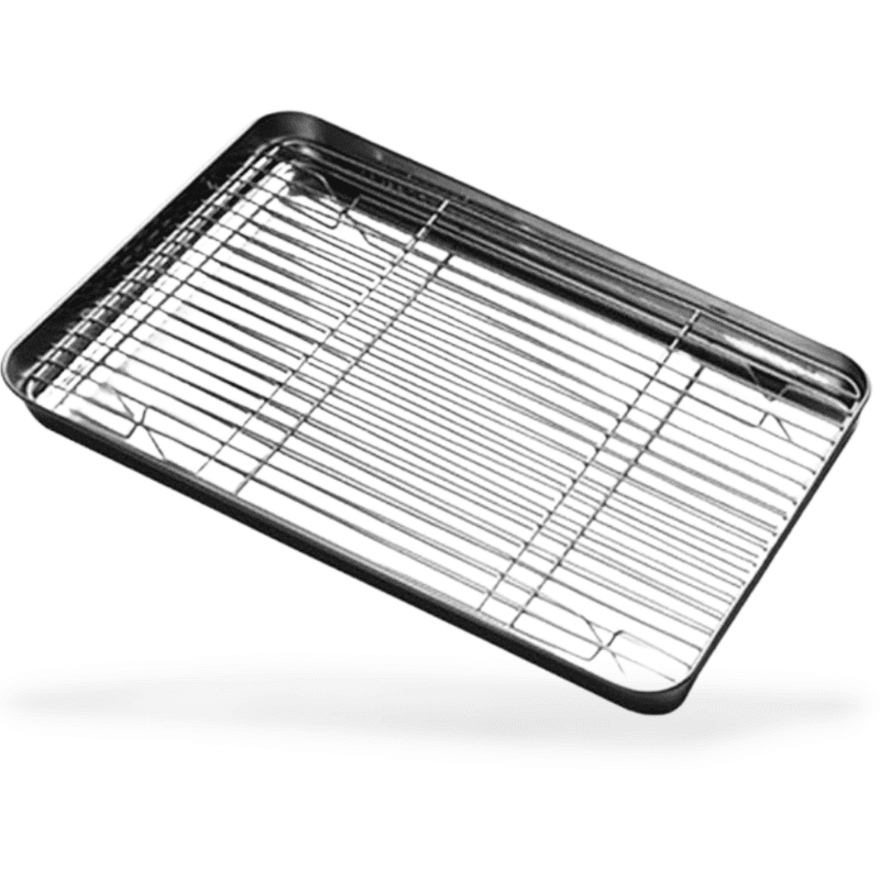 Plaque+Grille Glaçage en inox⎪ecoledepatisserie-boutique®