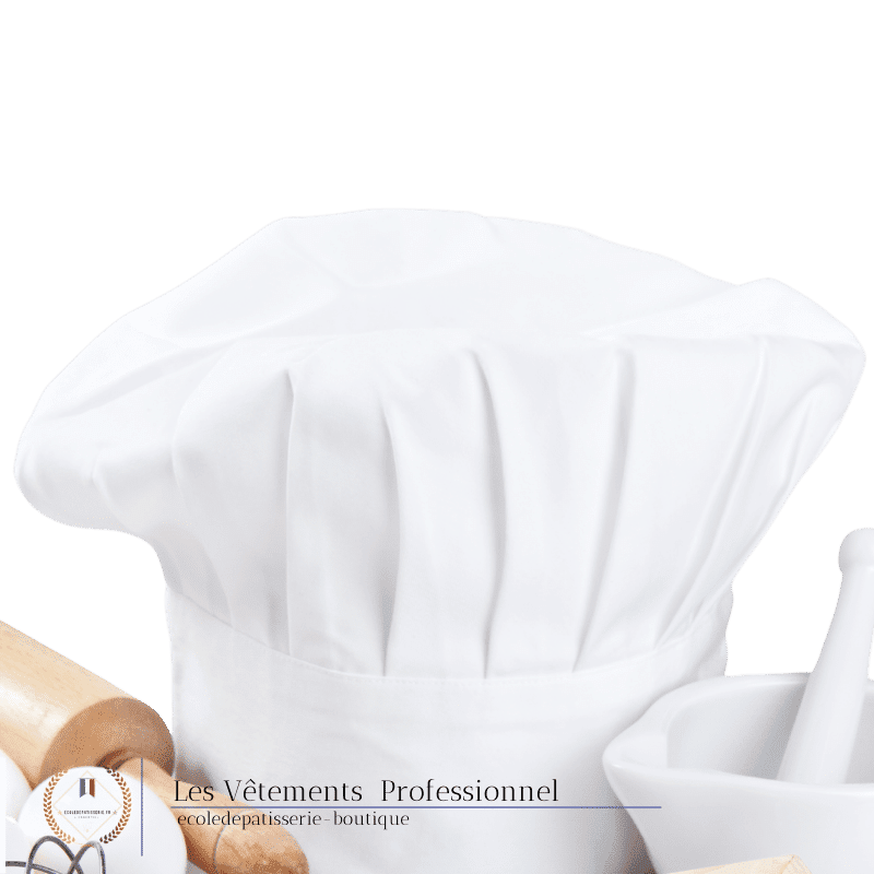 Toque et Calot Cuisine Professionnel⎪ecoledepatisserie-boutique®
